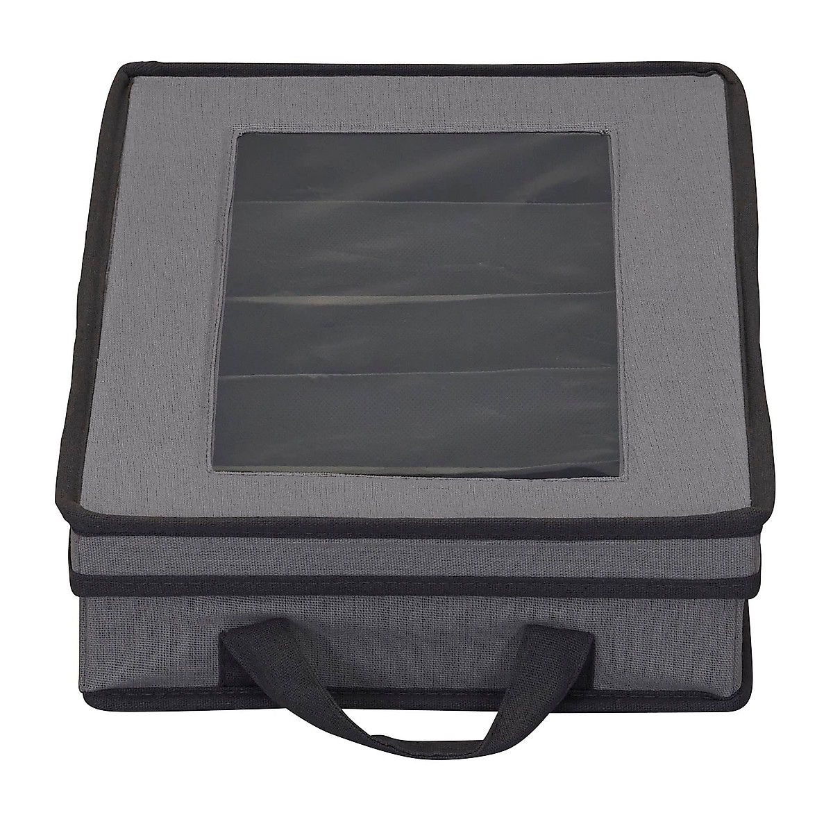 Household Essentials Gray Flatware Storage Box