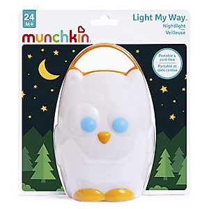 Munchkin® Light My Way™ LED Nightlight for Toddlers and Kids, Owl