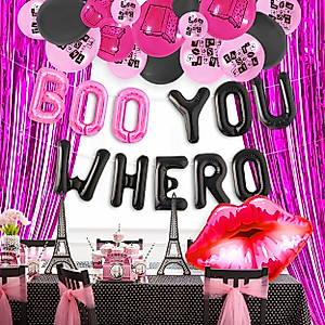 LaVenty Mean Girls BalloonParty Decoration Thats Fetch Balloons Burn Book Banner Y2K Party Supplies