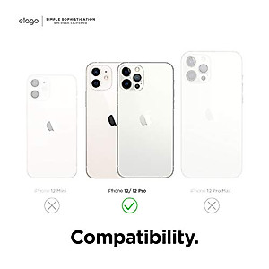 elago Magnetic Silicone Case Compatible with MagSafe iPhone 12 and Compatible with iPhone 12 Pro 6.1 Inch - Built-in Magnets, Compatible with All MagSafe Accessories (Lovely Pink)
