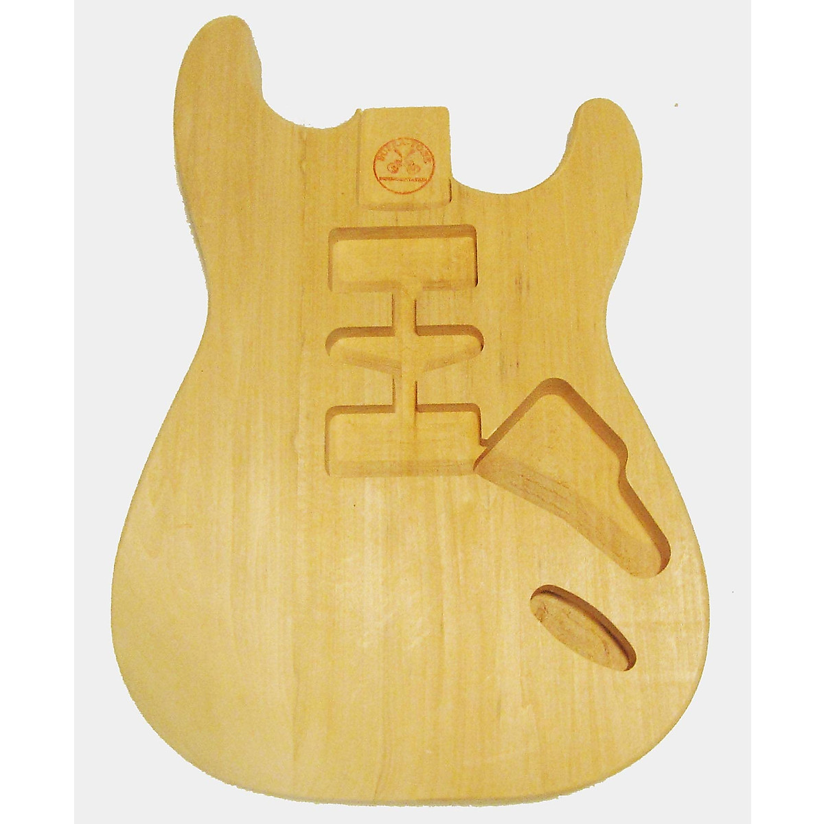 Supra-Tone Electric guitar body, unfinished, ST type, Basswood, Hardtail, Made in USA