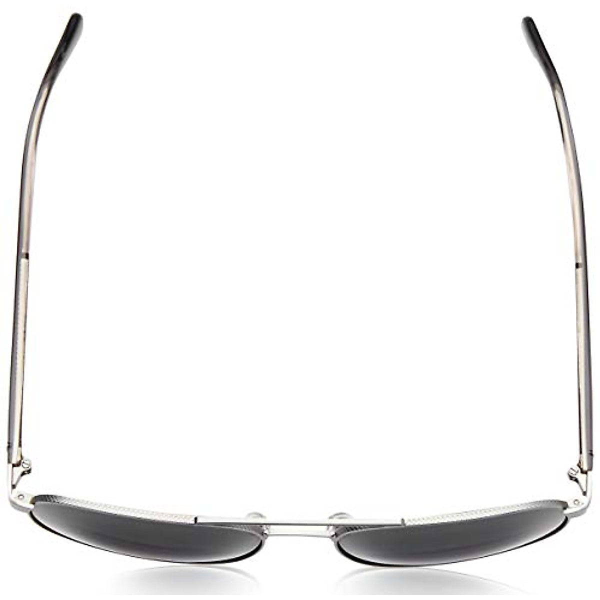 Fossil Men's FOS 2081/S Pilot Sunglasses, Matte Ruthenium, 57mm, 17mm