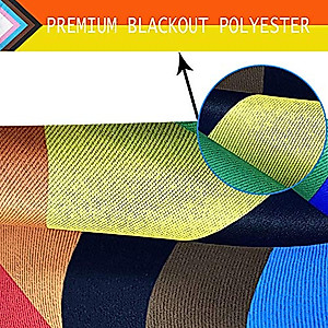 Progress Pride Rainbow Garden Flags - Inclusive Progress Yard Small Flag 12.5x18 Inch for LGBTQ Lesbian Gay Transgender