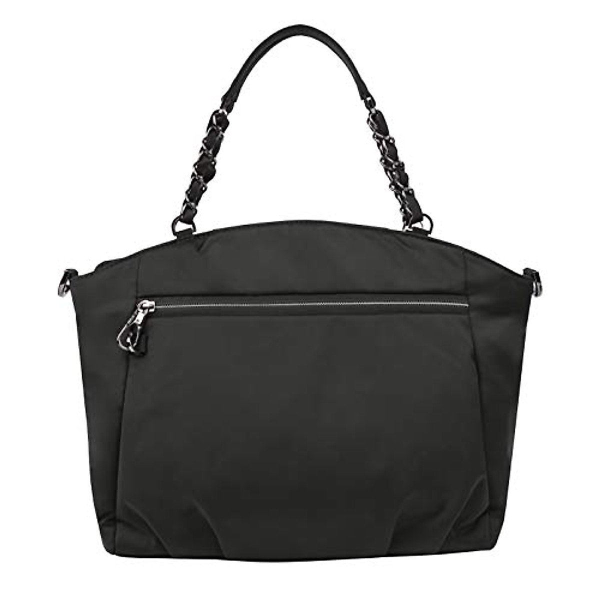 Travelon Satchel Crossbody Bag, Black, 13.5" x 10" x 4"