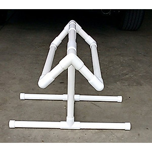 COOL SADDLE RACKS White PVC Taller