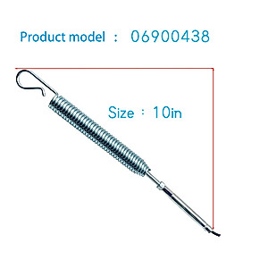 06900438 Upper Traction Auger Cable for Ariens Classic 24 E, Compact 20 24, Compact Track 24, SNO-Tek 24 120V, SNO-Tek 28 120V, ST24LE Snow Blower