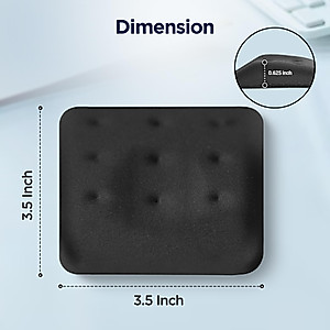 WavePads by PostureUp – Original Two Pack Adjustable Wrist Rests for Laptop and Keyboard Ergonomic Memory Foam Laptop Wrist Pads for Wrist Pain & Carpal Tunnel Relief, Memory Foam Wrist Support Pad