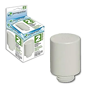 PureGuardian FLTDC20 Humidifier Demineralization Filter, Cartridge #2, 700 Hrs. Run Time, Prevents Release of Minerals Into Air, Fights White Dust, Easy Application to PureGuardian Humidifier