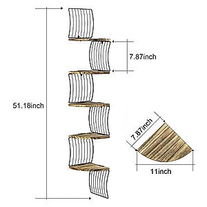 Love-KANKEI Floating Shelves Bundle（Contains 2 Items）