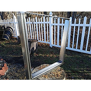 Metal Table Legs,Trapezoid,Tapered Table Legs/Base,Custom Sizes,Handmade In U.S.