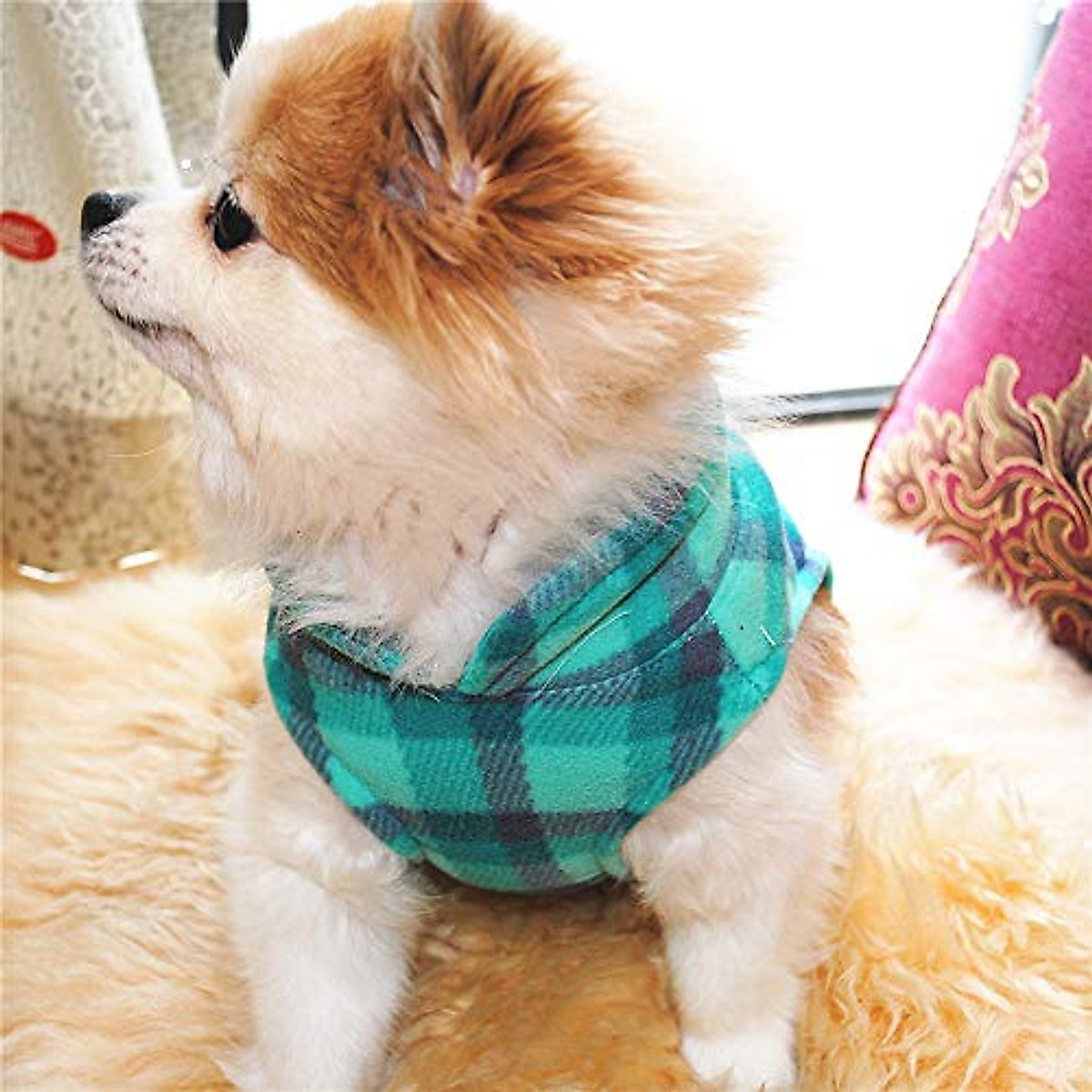 Dog Mesh Cat Villus Warm Vest Puppy Doggy Apparel Boy Girl Puppy Sweater Outfits Cold Weather Doggy Apparel Clothing