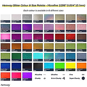 Hemway Premium Ultra Sparkle Glitter Multi Purpose Metallic Flake for Arts Crafts Nails Cosmetics Resin Festival Face Hair - Mother of Pearl Iridescent - Microfine (1/256" 0.004" 0.1mm) 100g / 3.5oz