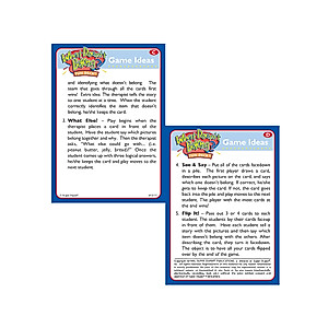 Super Duper Publications | What Doesn’t Belong? Fun Deck | Vocabulary and Classifying Skills Flash Cards | Educational Learning Materials for Children
