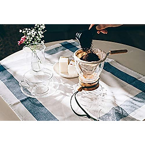 Hario Woodneck Drip Pot, 480ml, Acacia Wood