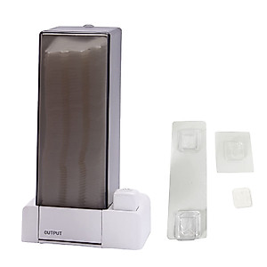 jyibinee Storage Box Detachable -proof Rectangular Reusable Plastic Auto Pad Dispenser Household Supplies Pad Organizer
