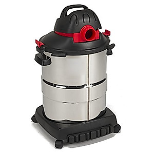 Shop-Vac 5989500 12 gallon 5.5 Peak HP Stainless Wet Dry Vacuum, Black