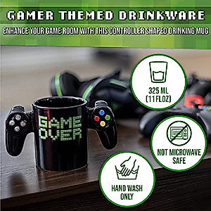 Paladone Game Over Coffee Mug | Gift for Gamers