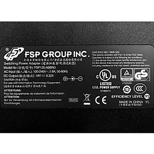 FSP 120W AC Power Adapter for Intel NUC Kit NUC6i7KYK Barebone Mini ITX PC Replacement for ADP-120RH D & FSP120-ABBN2-R (FSP120-ABBN3-R) Slim Brick (120W)