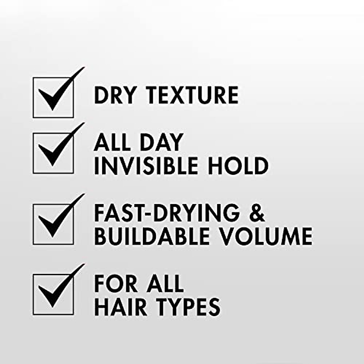 Nexxus Ultra Fine Hair Spray for lightweight hold Weightless Hold Dry Texture Finishing Hairspray 5 oz