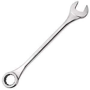 URREA 12-Point Combination Wrench - 2-1/2" Jumbo Mechanics Tool with Hot Drop Forged Construction & Satin Finish - 1280