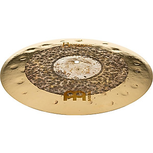 Meinl Cymbals Byzance 16" Dual Crash — Made in Turkey — Hand Hammered B20 Bronze, 2-Year Warranty, Single (B16DUC)