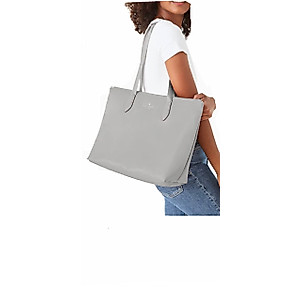 Kate Spade New York Mel Packable Nylon Tote (Nimbus gray)
