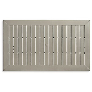 Signature Design by Ashley Mount Valley Contemporary Outdoor Dining Table with Umbrella Option, Light Gray & Black