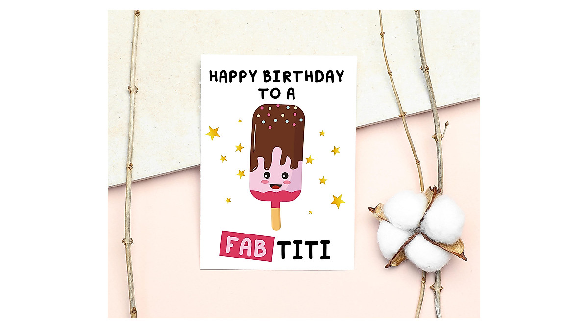 Fab Birthday Card for Titi | GavinsDesigns