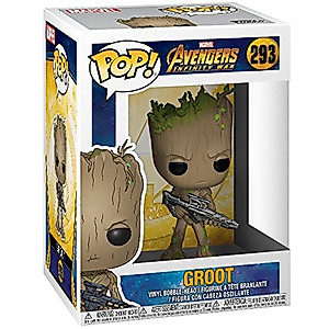 Funko POP! Marvel: Avengers Infinity War - Teen Groot with Gun