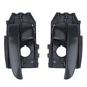 CROSSPASSION Interior Door Handles,Front Left & Right Driver Side,for 2001 2002 2003 2004 2005 2006 for Hyundai Elantra,Replace 83452/83453/826102D000CA/826202D000CA