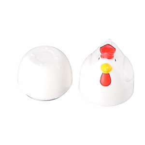 Microwave Egg Boiler,Chicken Shaped Microwave Egg Steamer Cooker Boiler Steamer Gadgets Cook Soft and Hard Boiled Egg Kitchen Tool