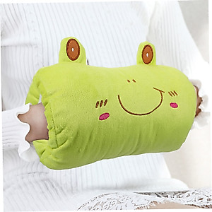 Veemoon 1pc Hand Warm Pillow Cartoon Hand Warmer Pillow Fluffy Hand Warmer Hand Muff Cushion Winter Hand Warmers Winter Hugging Pillow Warm Hand Cushion Multifunction Padding Plush