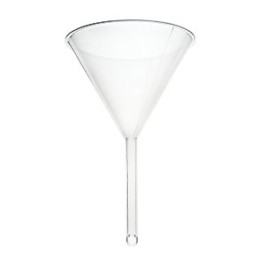 EISCO Filter Funnel, 3.6" - Polyethylene Plastic - Resistant to Acids & Alkalis - Great for Laboratory, Classroom or Home Use