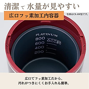 Zojirushi electric kettle (1.0L) Metallic Brown CK-AW10-TM