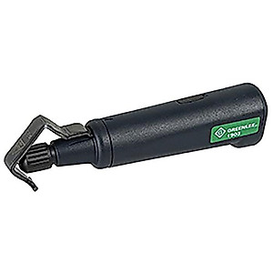 Greenlee 1903 7" Pocket Cable Stripping Tool with High-Carbon Steel Blade, 8 AWG - 1250 Kcmil