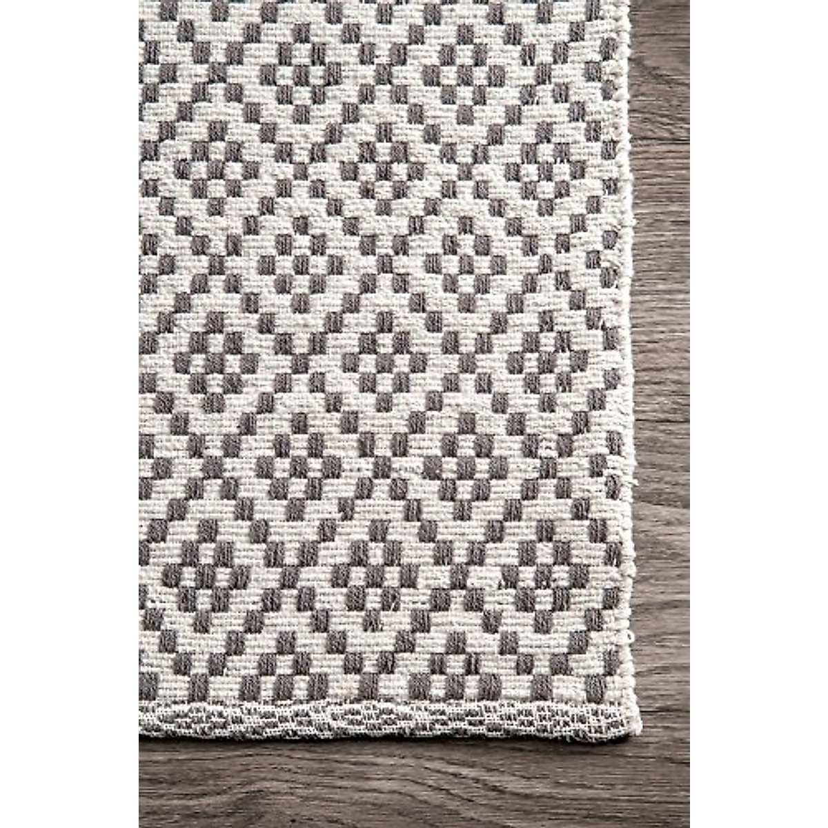 nuLOOM Hand Loomed Holcombe Area Rug, 5x8, Gray