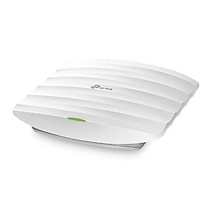 TP-LINK EAP115 V4TP-Link N300 Wireless Access Point – PoE Powered, Free Managing Software, Free Facebook/SMS Registration Portal(EAP115), White (Renewed)