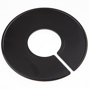 10Pack Clothing Rack Size Dividers Wardrobe Round Hangers Dividers, Black