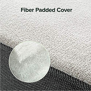 ZINUS Ultra Plush Green Tea Memory Foam Pillow Pet Bed, Waterproof Machine Washable Cover, Small