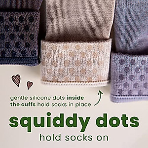 squid socks Viscose from Bamboo Socks | 0-6M, 6-12M, 12-24M, & 2T-3T | Socks that Stay On | As Seen on Shark Tank | Classic