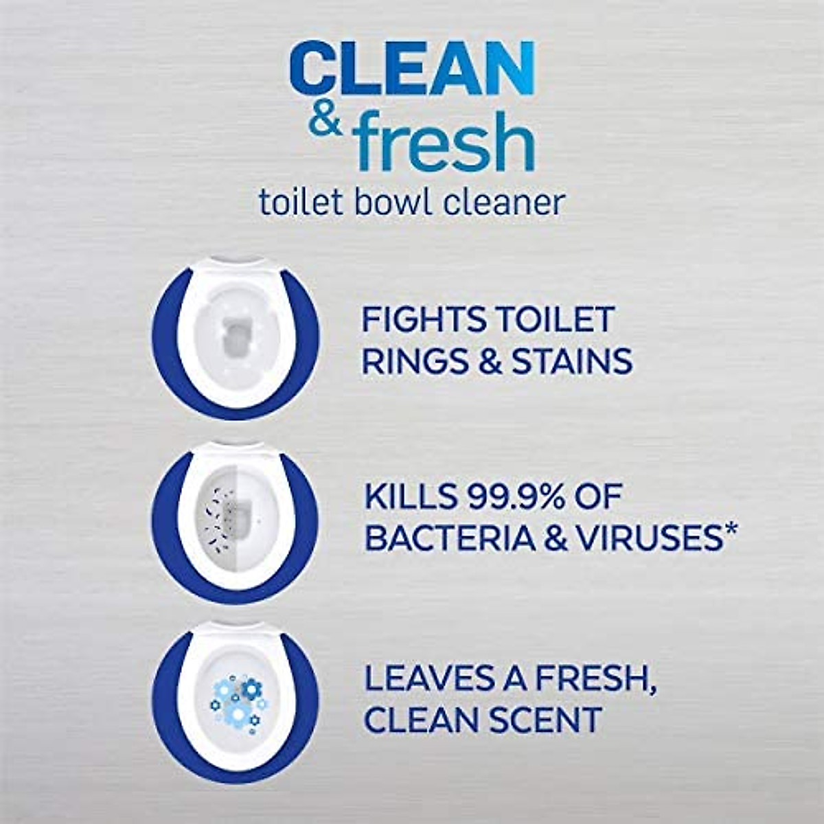 Lysol Cling Gel Toilet Bowl Cleaner, Country Scent, 24 Fl Oz (Pack of 3)