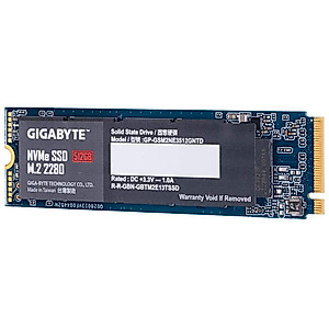 Gigabyte NVMe 1.3/ M.2/ PCIe 3.0x4/ 512GB SSD (GP-GSM2NE3512GNTD)