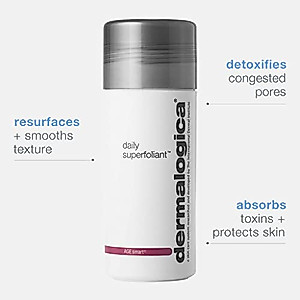 Dermalogica Daily Superfoliant (2 Oz) Deep Pore Face Scrub - Powder Exfoliator that Gently Smoothes and Brightens Skin Fighting Triggers Known To Accelerate Skin Aging