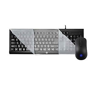 Gaming Wire Keyboard + Mouse + Keyskin, Silicon Keyboard Cover