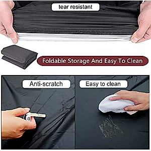 Free Standing Punching Bag Cover Outdoor Waterproof, GS Alderaul Large Standing Boxing Bag Cover Outdoor Waterproof, Standing Heavy Bag Cover for Punching Bag, Kickboxing Bag, and more