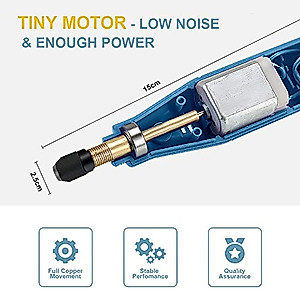 KeShi Cordless Rotary Tool, Upgraded 3.7V USB Rechargeable Rotary Tool Kit with 42pcs Accessories, 3-Speed Multi-Purpose Mini Power Tool for Sanding, Drilling, Polishing, Engraving, DIY Projects