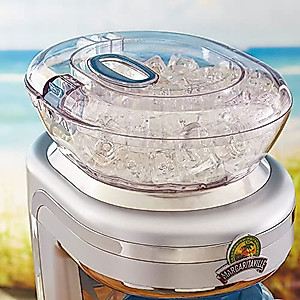 Margaritaville Key West Frozen Concoction Beverage Maker Home Margarita Machine w/ 36 Oz Easy Pour Blending Jar, XL Ice Reservoir, & Canvas Travel Bag