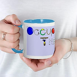 CafePress Ot Bl Rect Mug Ceramic Coffee Mug, Tea Cup 11 oz