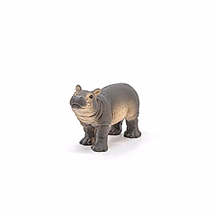 Schleich Wild Life, Realistic Safari Toys for Boys and Girls Ages 3 and Above, Baby Hippo Toy Figure