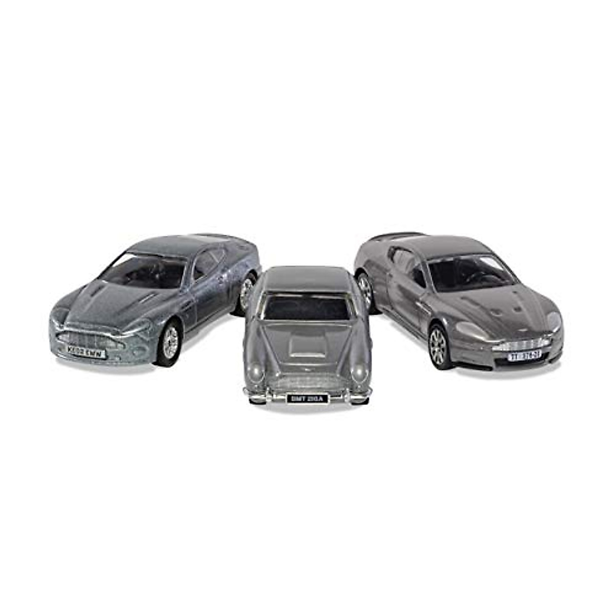 Corgi James Bond Aston Martin Collection with DB5, Vanquish & DBS Fit The Box Scale Diecast Display Models TY99284